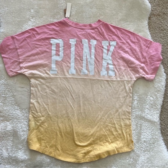 PINK Victoria's Secret | Tops | Pink Vs Back Pink Logo Top | Poshmark